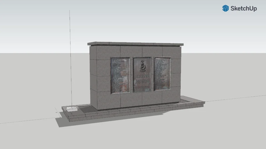 Cenotaph shorter | 3D Warehouse