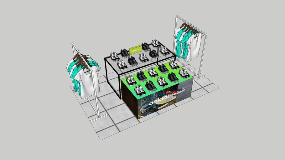Adidas Neo Table Existing Concept | 3D Warehouse