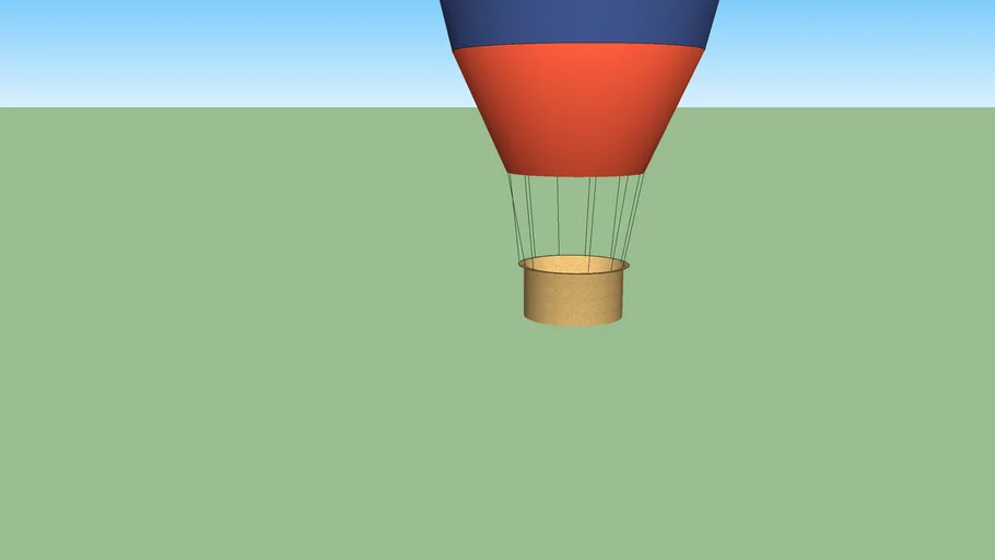 hot air balloon | 3D Warehouse