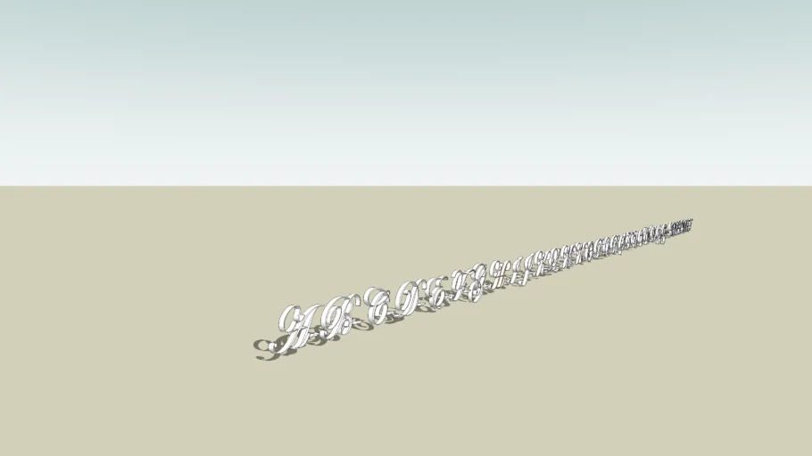 ALPHABET | 3D Warehouse