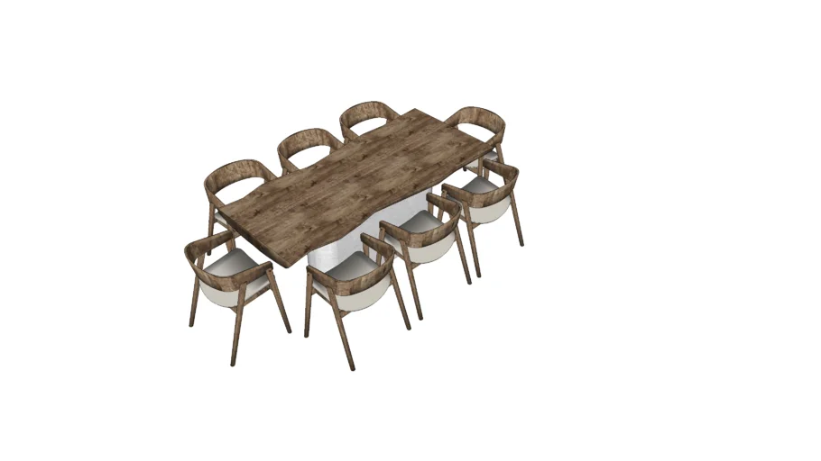 dining table | 3D Warehouse