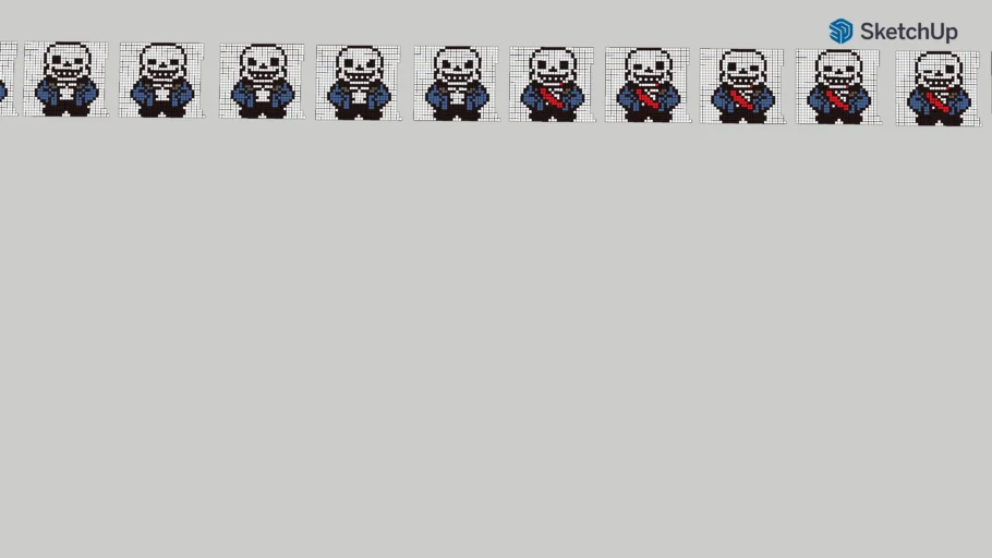 little sans 8 bits 22 diferent models | 3D Warehouse