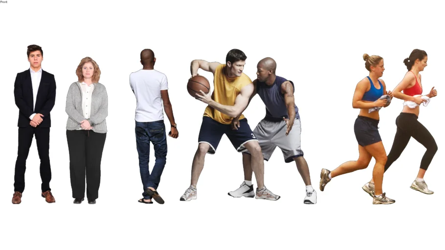 2d people | 3D Warehouse