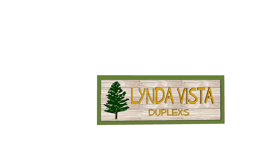 ROUTED SIGN | 3D Warehouse