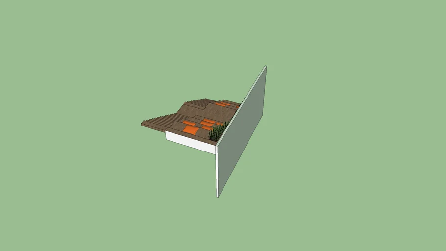 Stairs with seating | 3D Warehouse