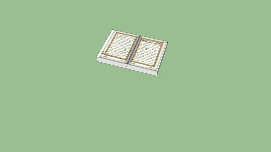 Quran | 3D Warehouse