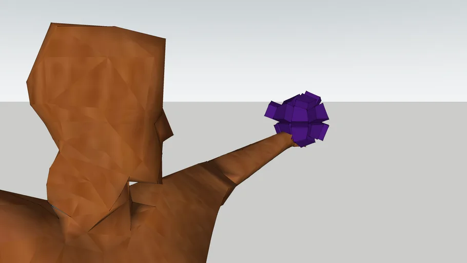 A Man Holding a Hunk of Necronite | 3D Warehouse