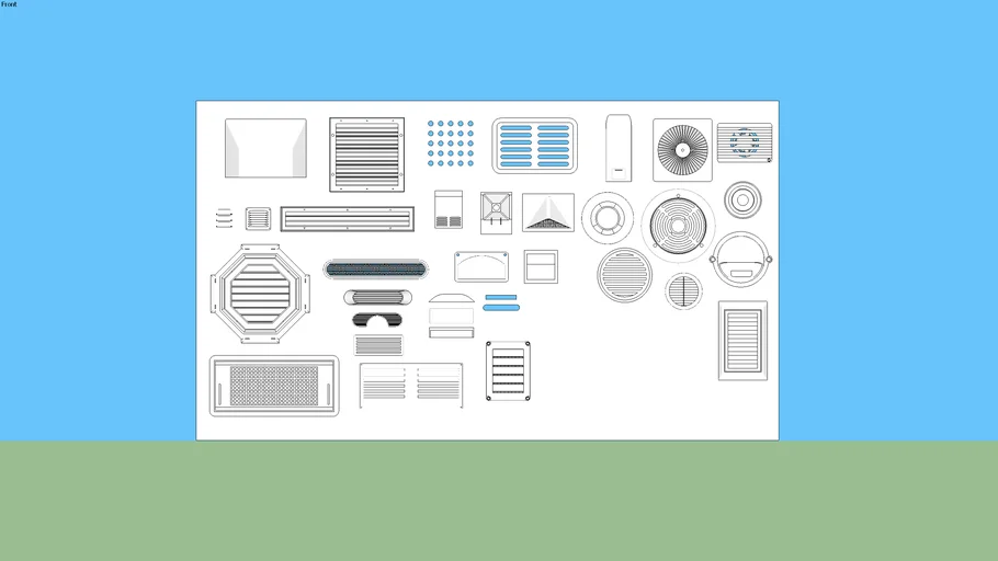 vents Kitbash | 3D Warehouse