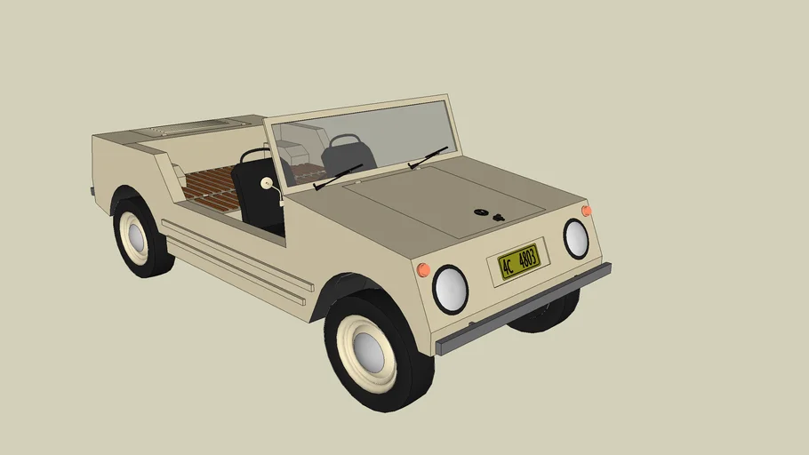Volkswagen Country Buggy | 3D Warehouse