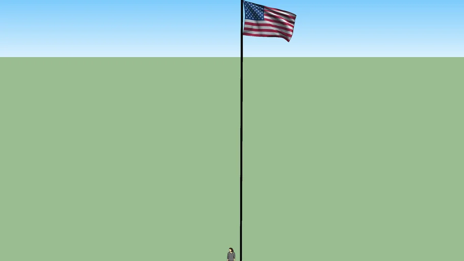 American flag | 3D Warehouse