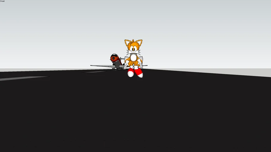 tails is running fater than a dc 9 | 3D Warehouse