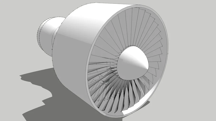 Aircraft engine | 3D Warehouse