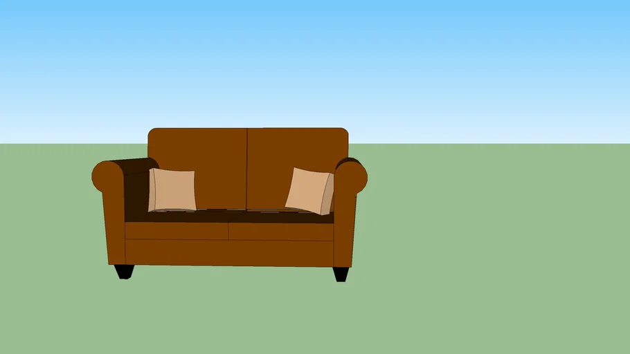 Simple couch | 3D Warehouse