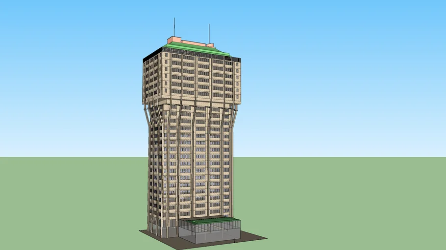 Torre Velasca | 3D Warehouse