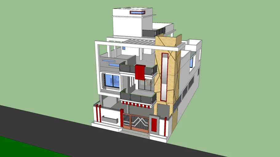 contemporary home waa | 3D Warehouse