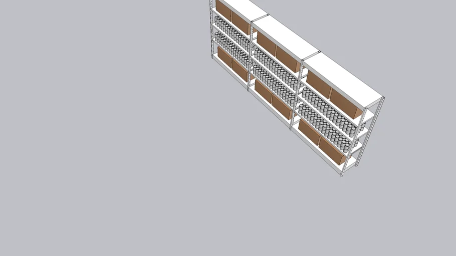 Rack U25 Storage | 3D Warehouse