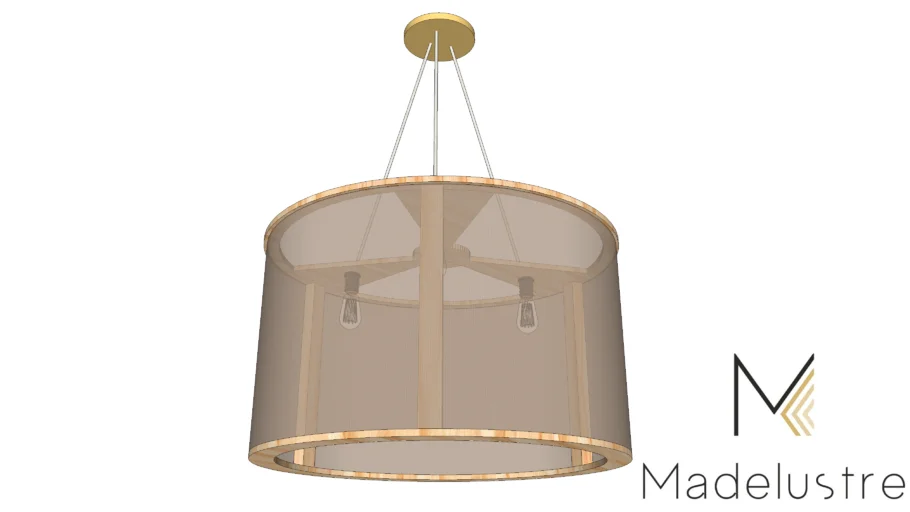 Pendente Apollo 65cm | 3D Warehouse