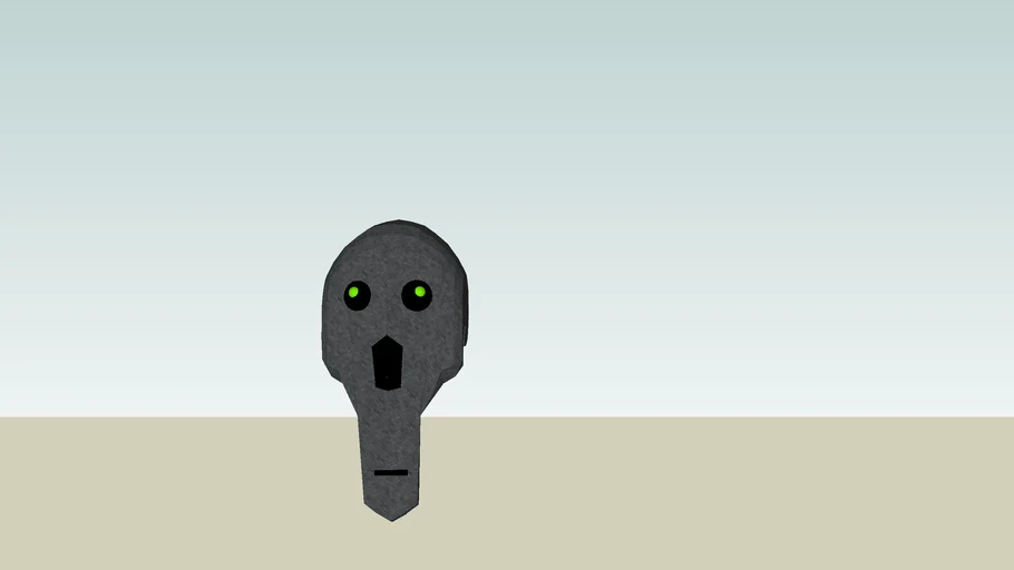 necron head | 3D Warehouse