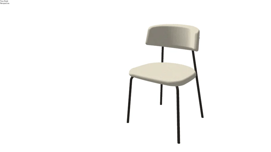 Cadeira Ruby em aço | 3D Warehouse