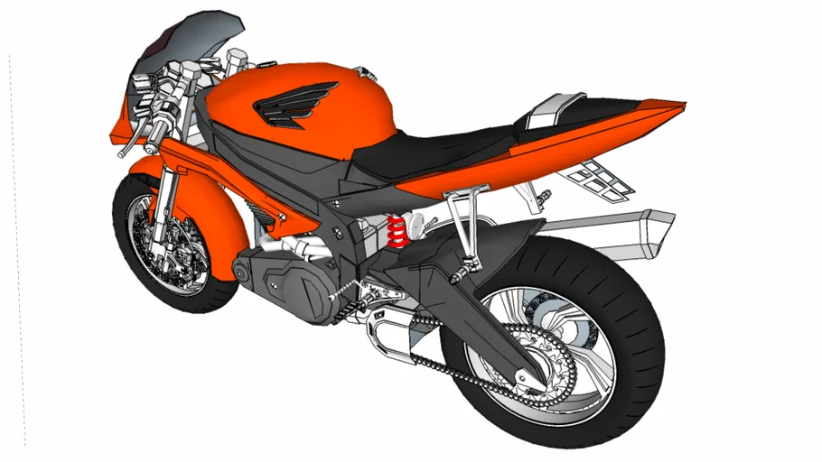 Honda CB150R 2012 Indonesia Market] | 3D Warehouse