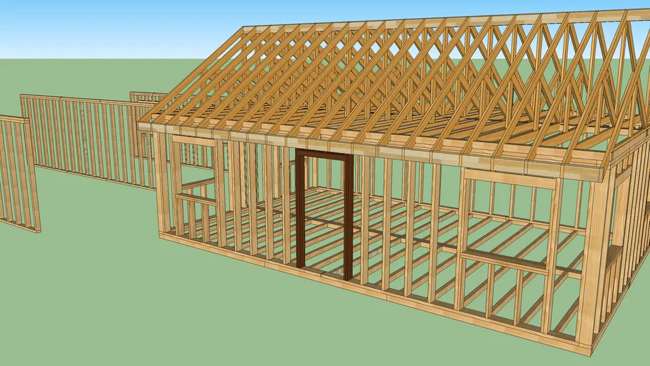 Sketchup Timber House components.skp | 3D Warehouse