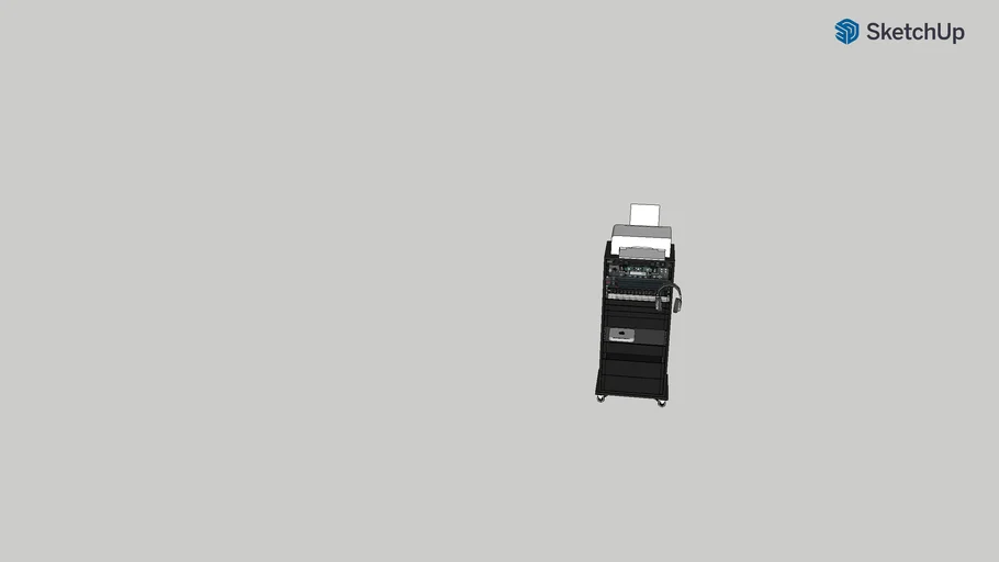 Rack 19 inch 24U _SS | 3D Warehouse