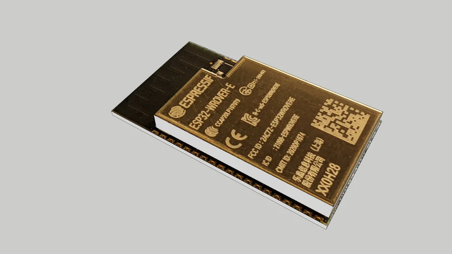 Esp32 Wrover E 3d Warehouse