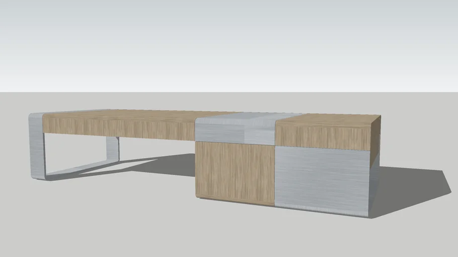 Modern Bench | 3D Warehouse