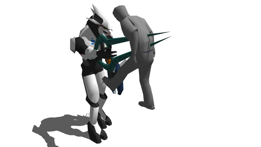 elite ultra turning on human | 3D Warehouse