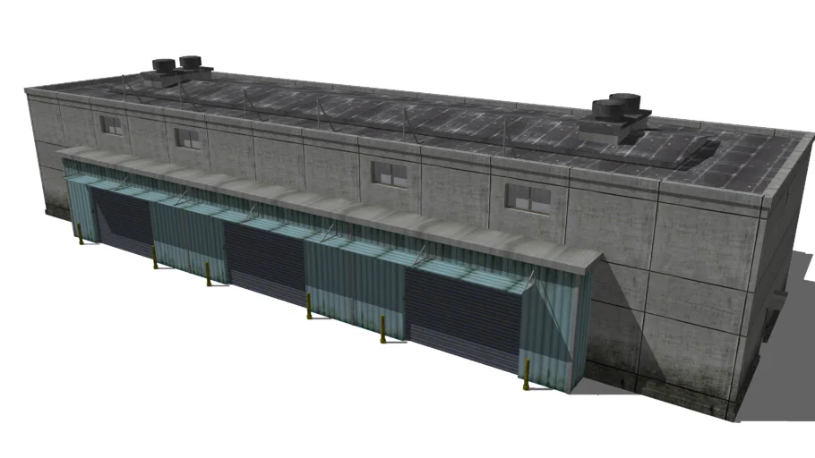 industrial building | 3D Warehouse