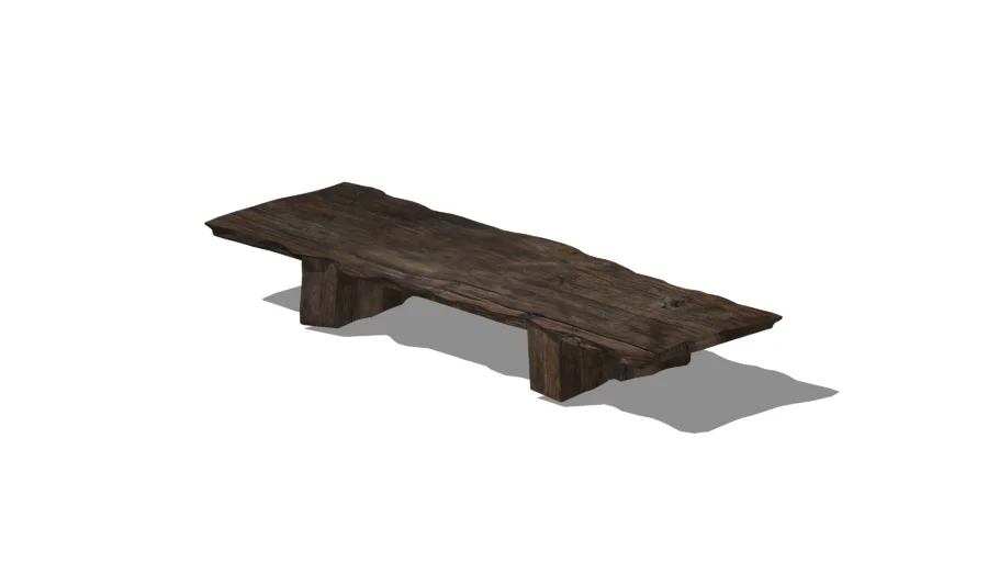 Low Slab Table | 3D Warehouse