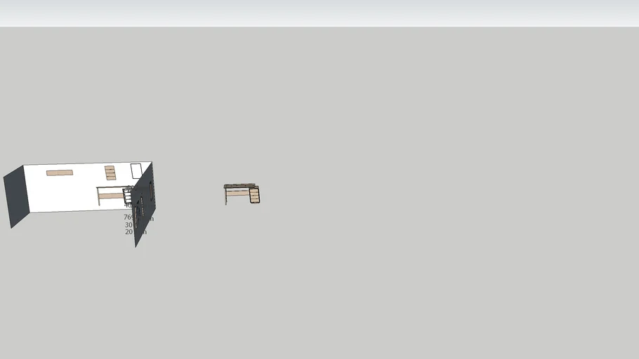 radni sto jasen drvo | 3D Warehouse