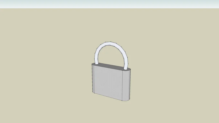 Lock | 3D Warehouse