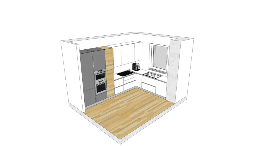 Corner kitchen | 3D Warehouse