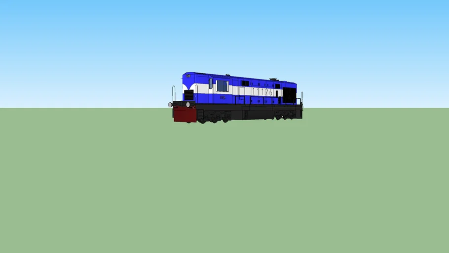 WDM 4D loco | 3D Warehouse