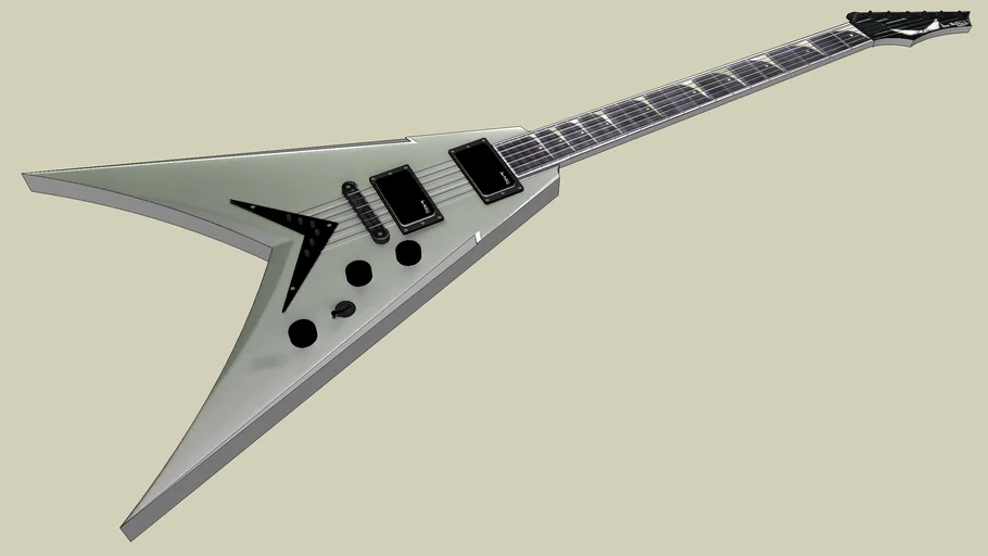 Dean Guitars (Dave Mustaine VMNT) | 3D Warehouse