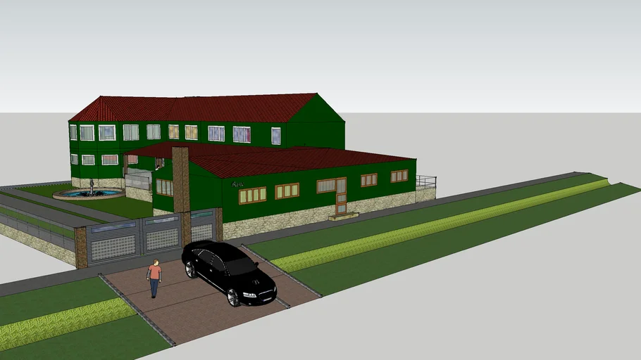 skica uradjene kuce | 3D Warehouse