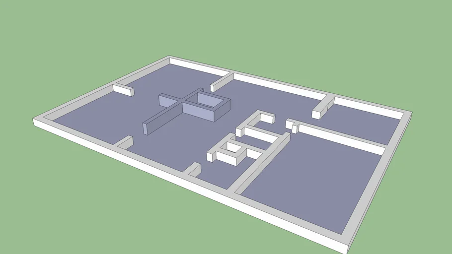 Home Floor Plan Templet | 3D Warehouse