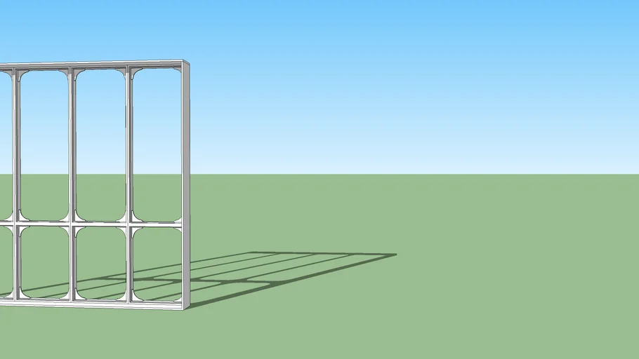 cb2 fancy corner windows | 3D Warehouse