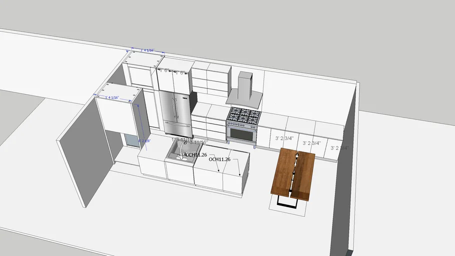 Kitchen Design | 3D Warehouse