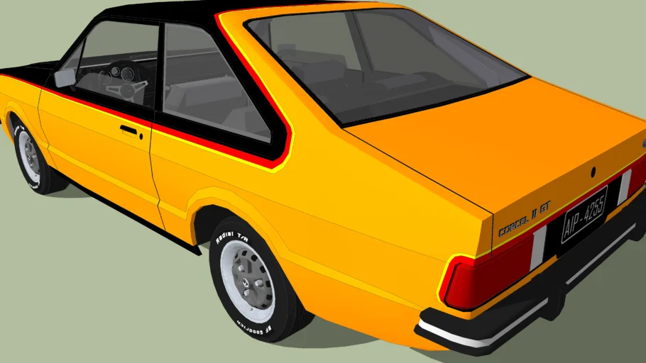 Corcel II GT 1978 | 3D Warehouse