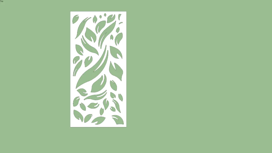 laser cut panel | 3D Warehouse