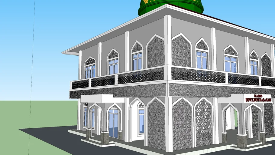 MASJID REVISI 4 | 3D Warehouse