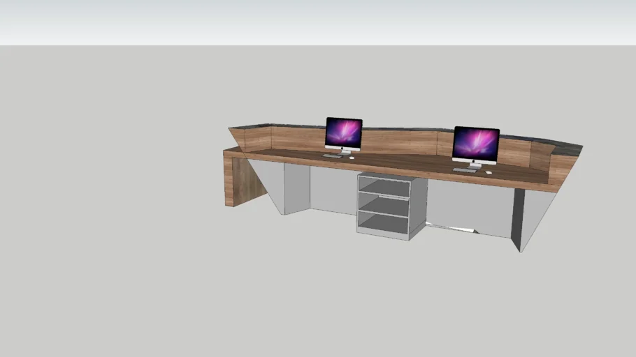 reception table | 3D Warehouse