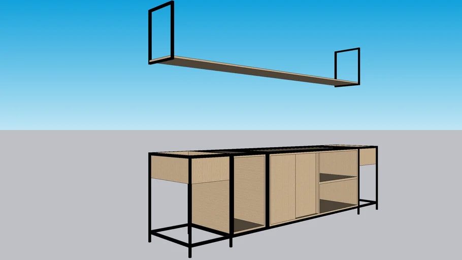Rack Industrial | 3D Warehouse