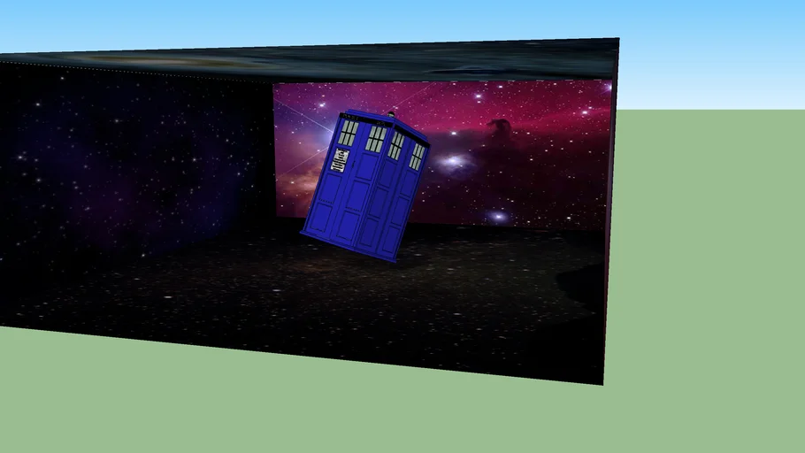 Tardis in SPACE! | 3D Warehouse
