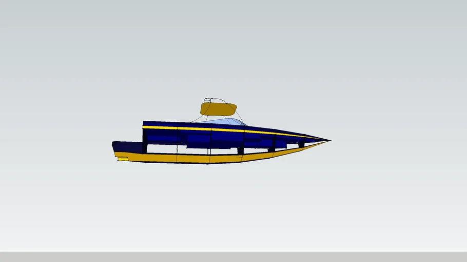 rc boat | 3D Warehouse