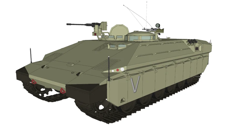 Namer Mk.2, IDF, 2010 | 3D Warehouse
