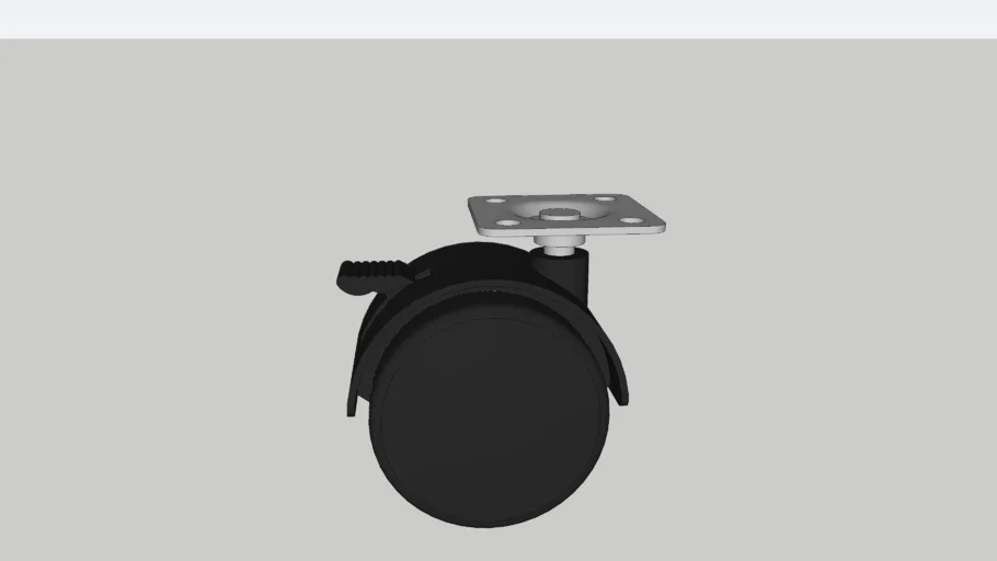 Caster | 3D Warehouse