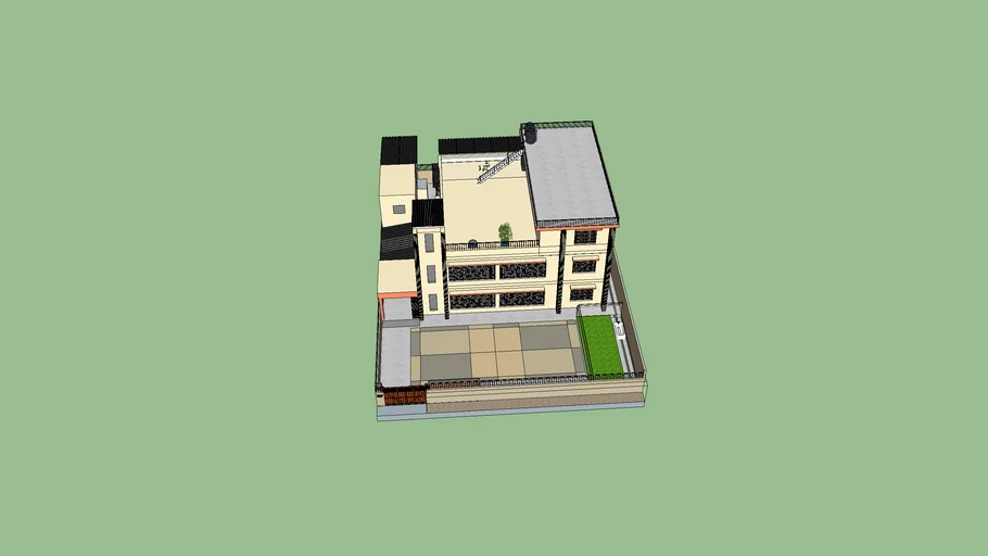 CDA Building Basic Muntasir | 3D Warehouse